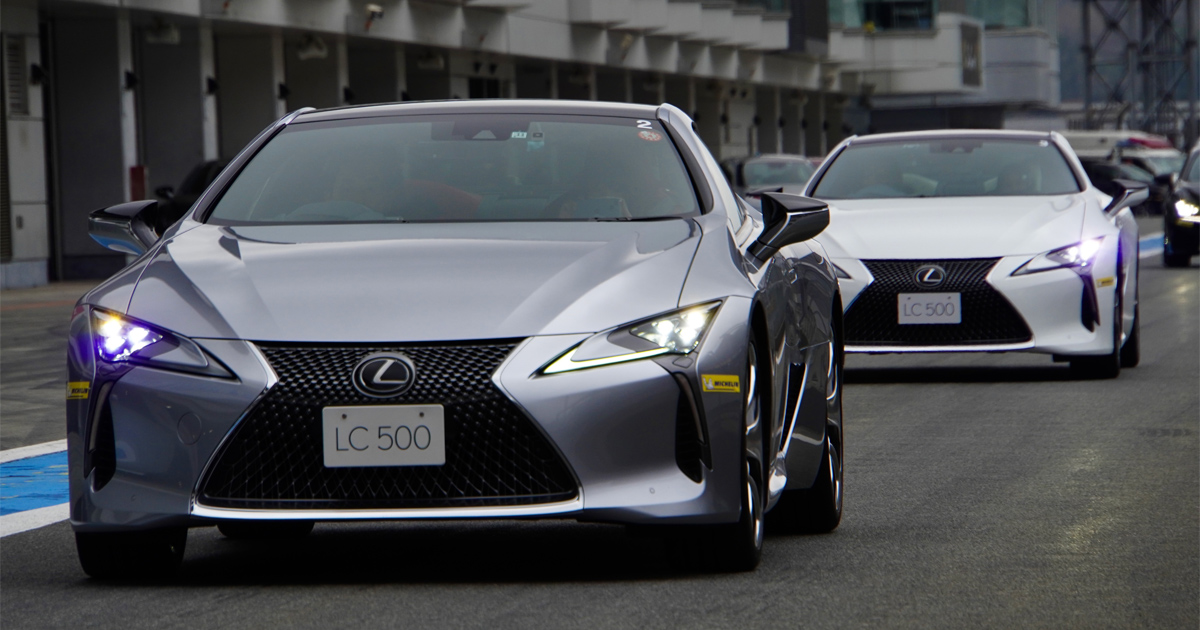 LCオーナー様向け「LEXUS LC Performance Upgrade体験試乗会」 ｜LEXUS NEWS