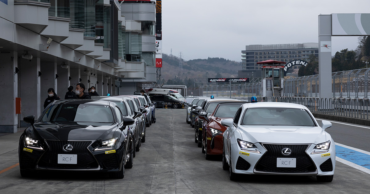 富士スピードウェイ「Lexus Circuit Experience 2023冬」初級レッスン ｜LEXUS NEWS