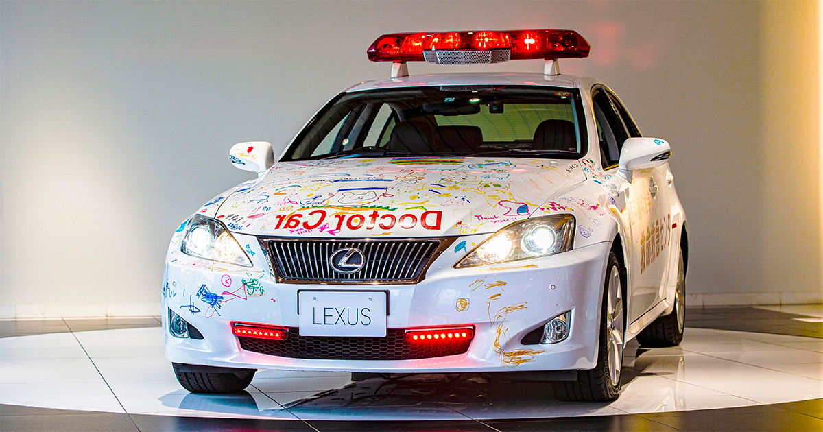 ドクターカーとして救命救急の現場を支えたIS250 ｜LEXUS NEWS