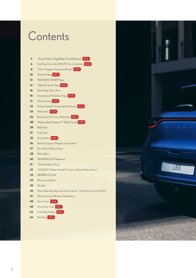 LEXUS COLLECTION 2024 SPRING／SUMMER